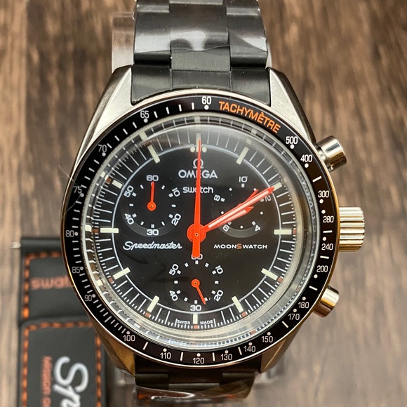 Swatch | Accessories | Omega X Swatch Mission To Earth Hot Lava Red And ...